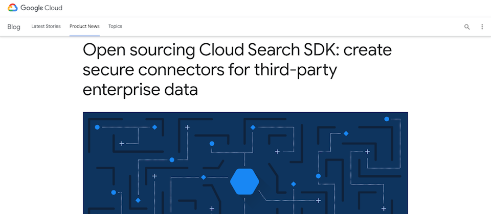 企業跨資料庫搜尋更方便，Google開源釋出雲端搜尋連接器SDK | iThome